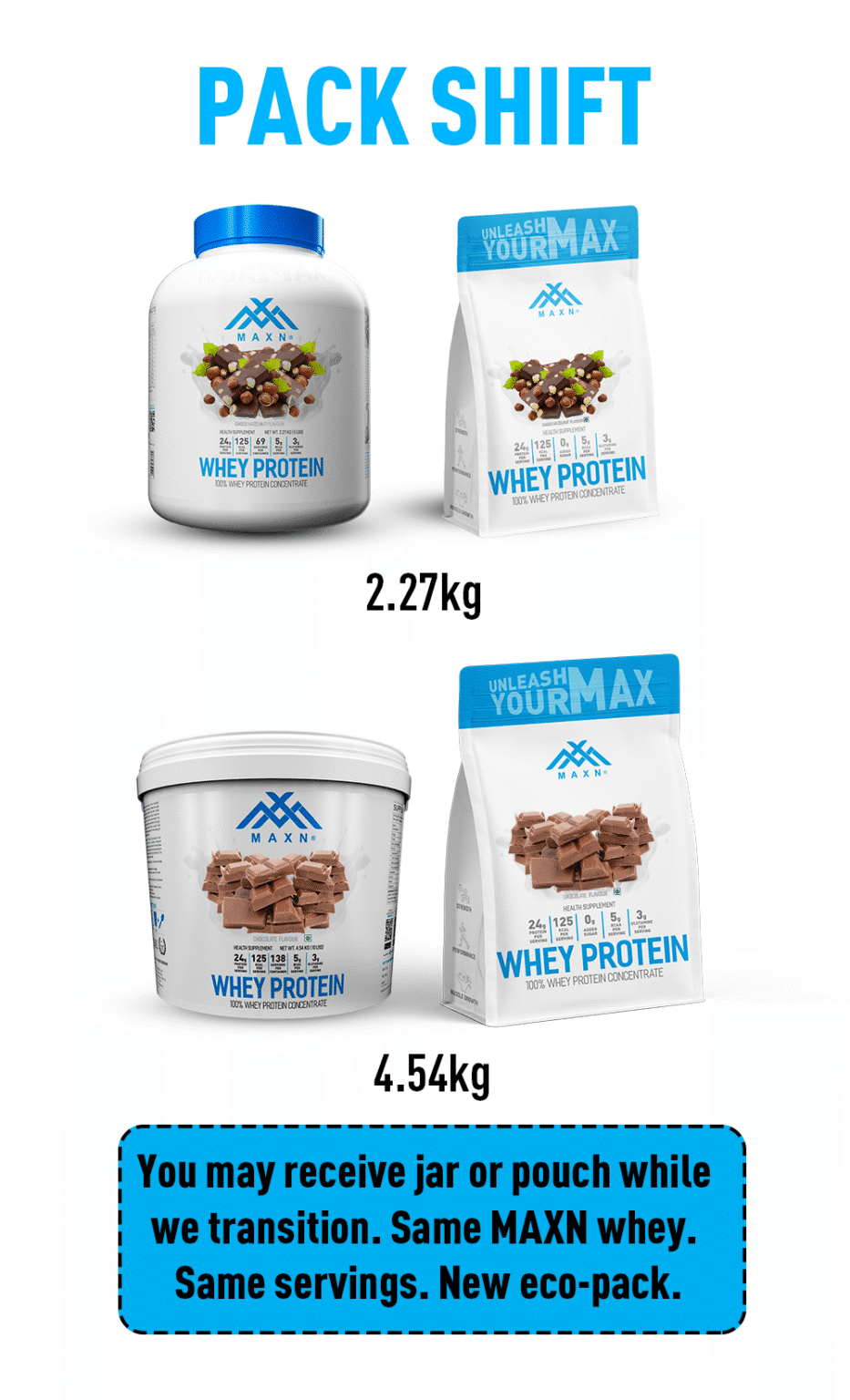 Whey Protein Supplement | MAXN